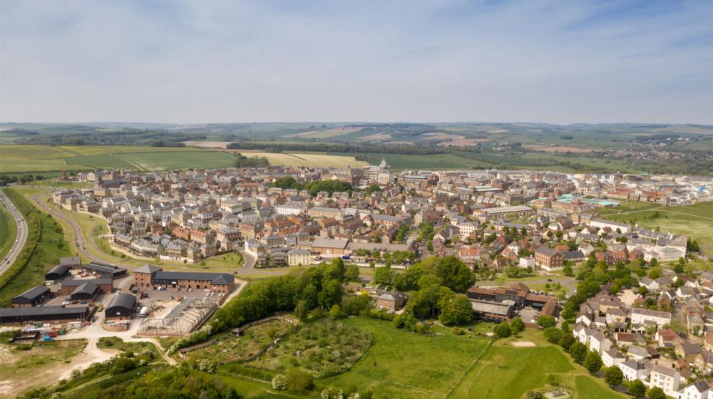 Poundbury Map