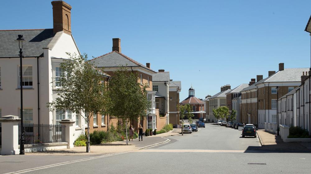 Homes in Poundbury
