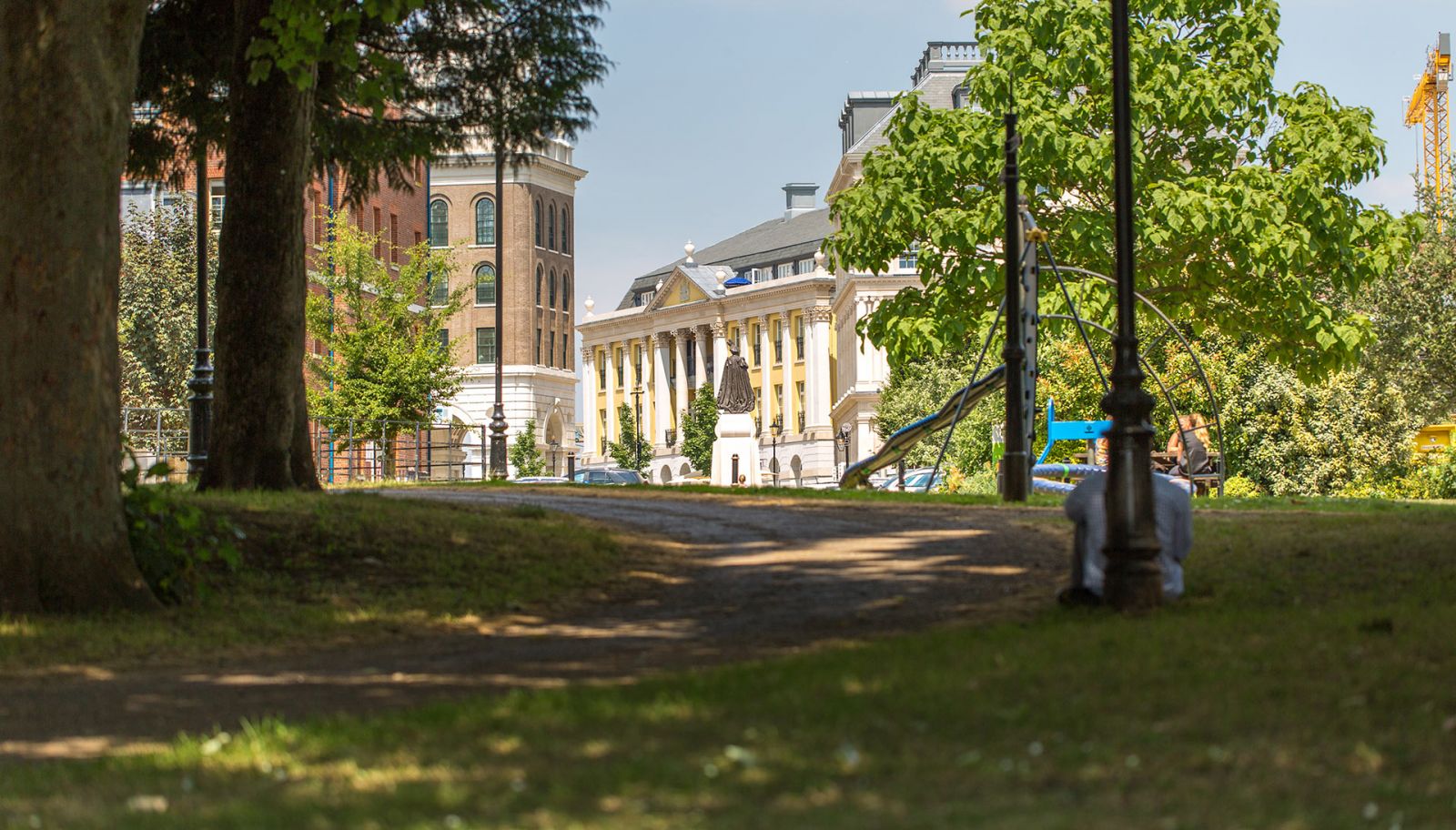 Green spaces in Poundbury